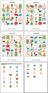 Free Printable Camping Bingo (easy rainy day camping activity ...