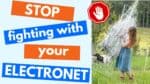 How to Make Electronet Fence Easier to Work With - Together Time Family